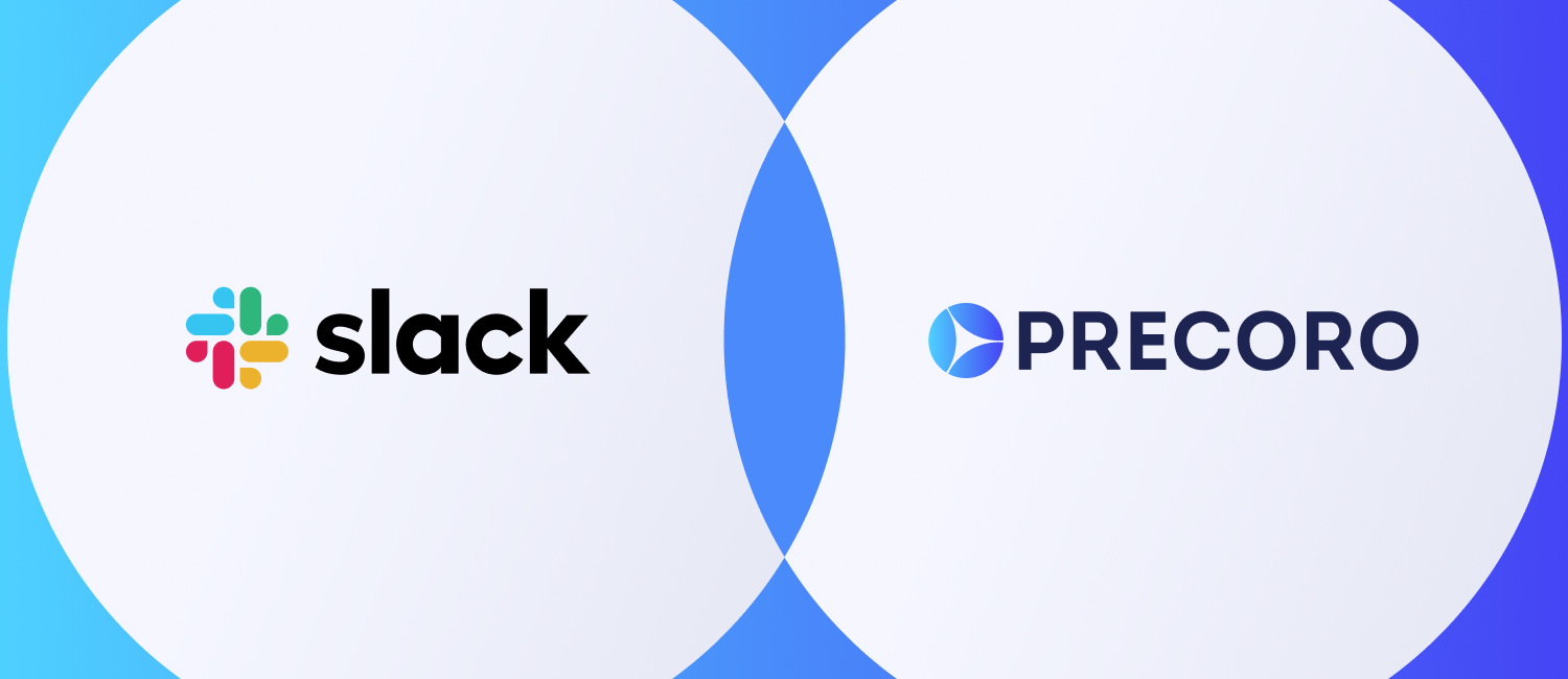 Precoro and Slack integration for a simple approval process