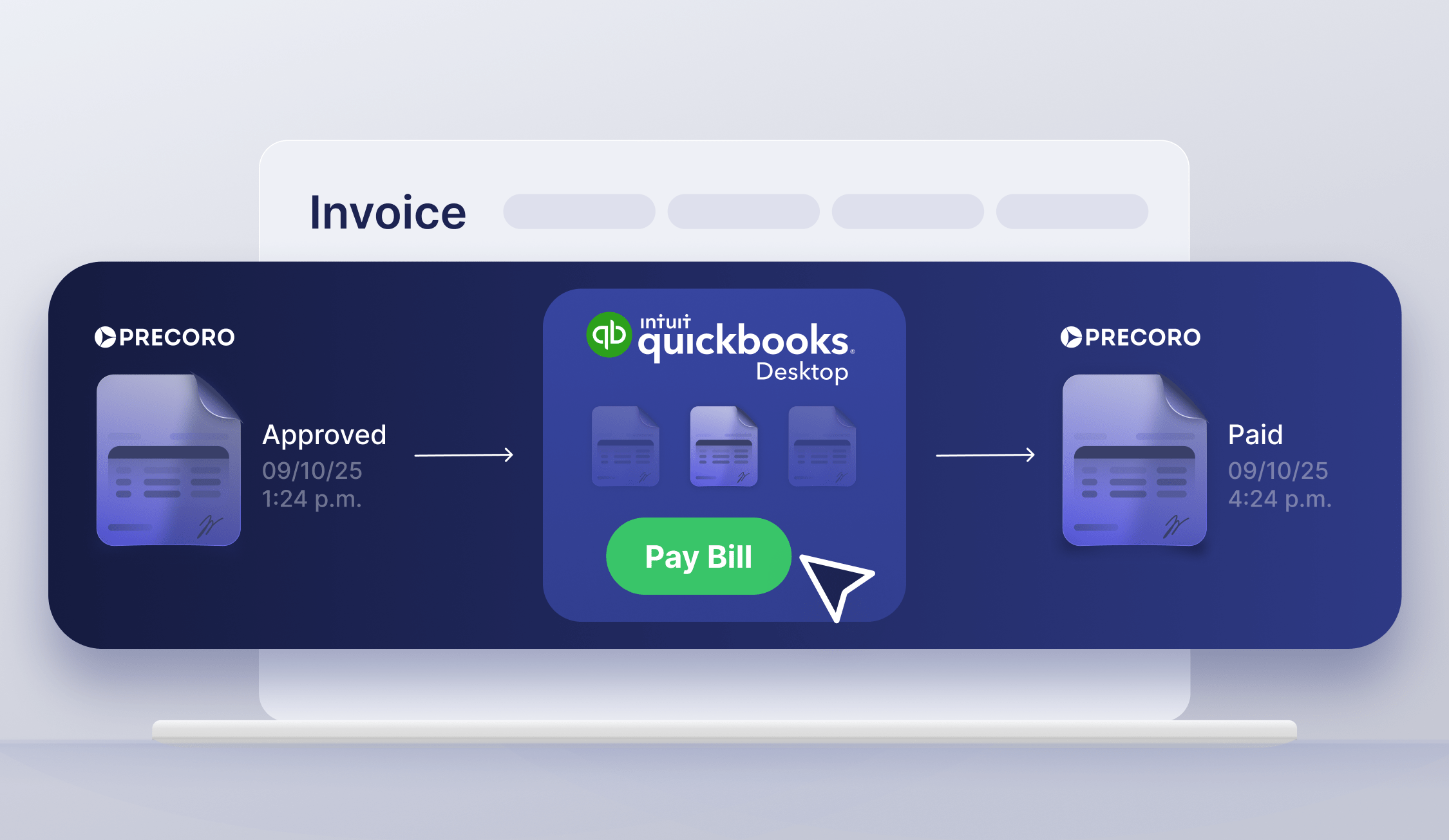 Pay Bills Accurately with Precoro and QuickBooks Desktop Integration