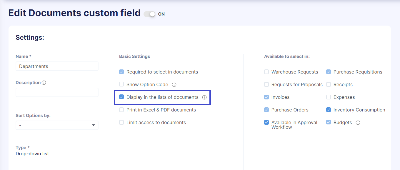 Product Update, October 23 - Precoro