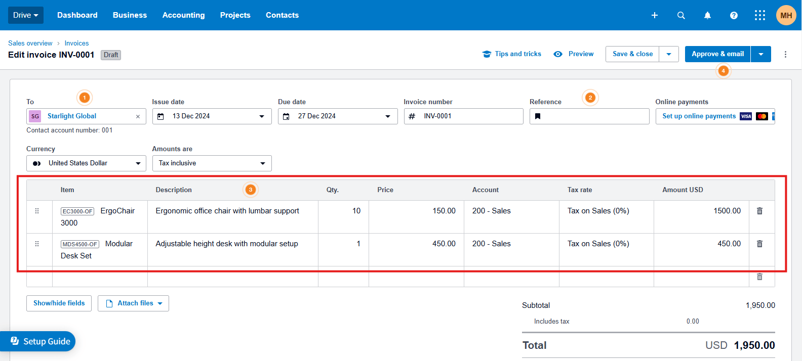 How to Create an Invoice in Xero: Step-by-Step Guide