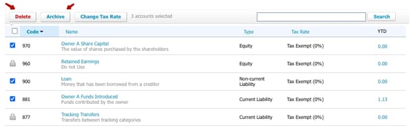 How to create and edit a chart of accounts in Xero