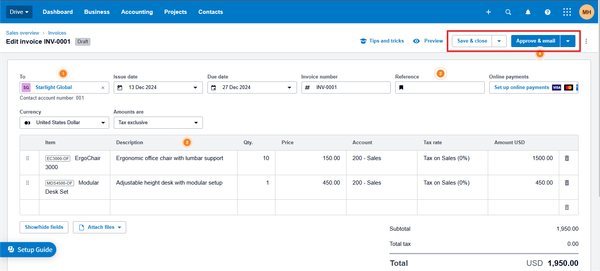 How to Create an Invoice in Xero: Step-by-Step Guide